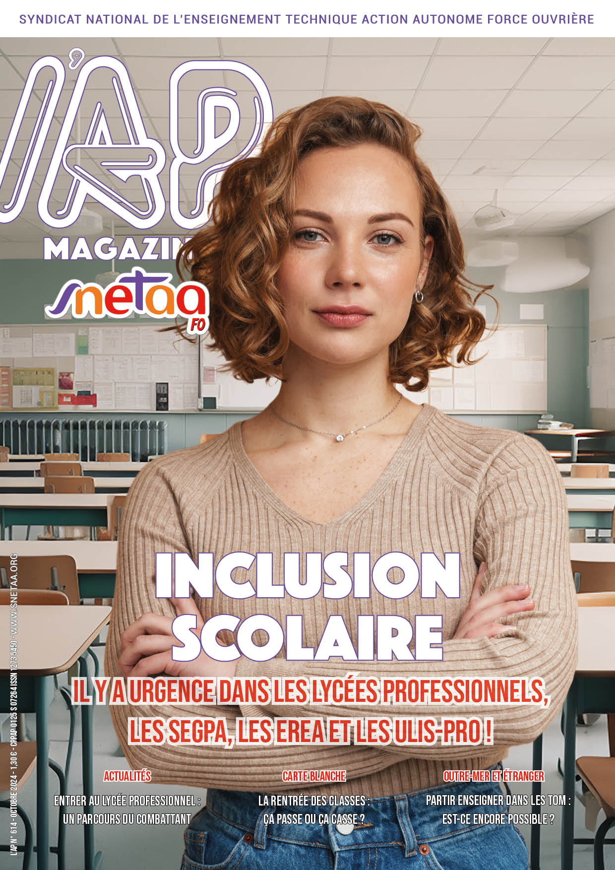 AP MAGAZINE – Inclusion scolaire - SNETAA-FO Reims